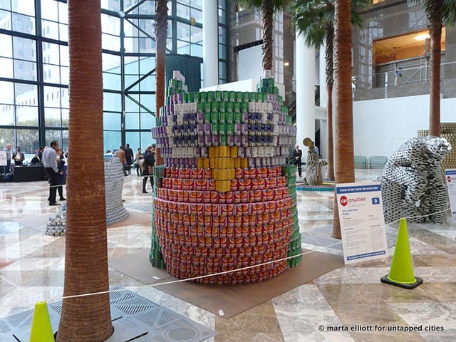 75,000 Cans of Food Turned into Art at Canstruction, "World's Most ...