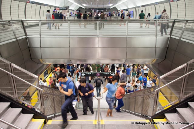 Photos of New 7 Line Extension Subway Station at Hudson Yards NYC ...