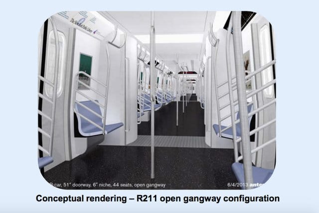 Renderings of MTA's Open Gangway Prototype Subway Cars for NYC ...