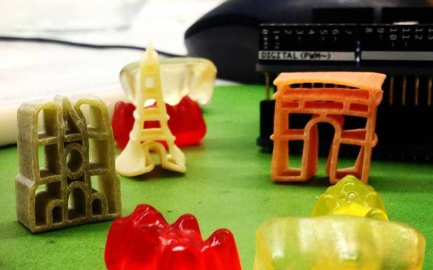 Architecture Pasta in the Shape of Paris Landmarks by Fonbelle ...