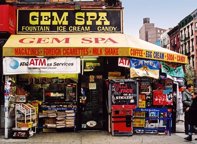 Spotlight on Gem Spa, the Iconic East Village Newsstand, Egg Cream Shop ...