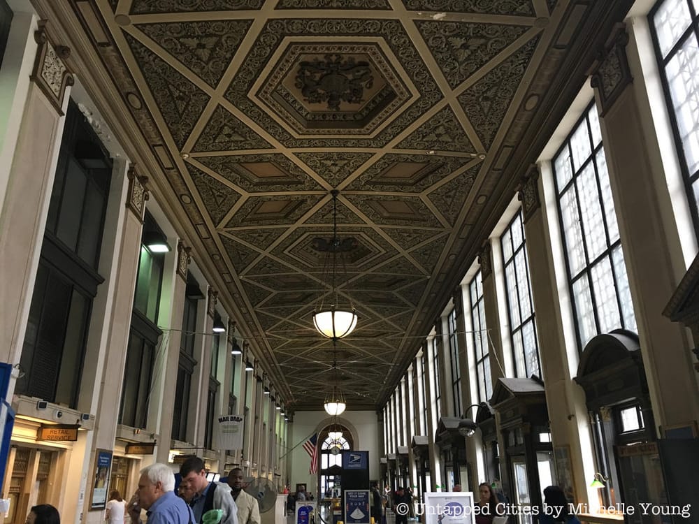NYC Fun Facts: The Seals in the Ceiling of James A. Farley Post Office ...