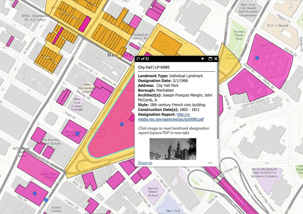 Fun Maps: Discover 34,000 Historic NYC Buildings With Interactive Map ...