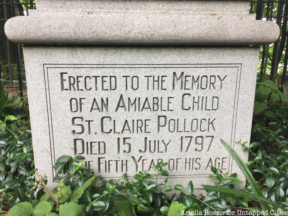 The Smallest Cemetery in Manhattan: The Grave of the "Amiable Child" in ...