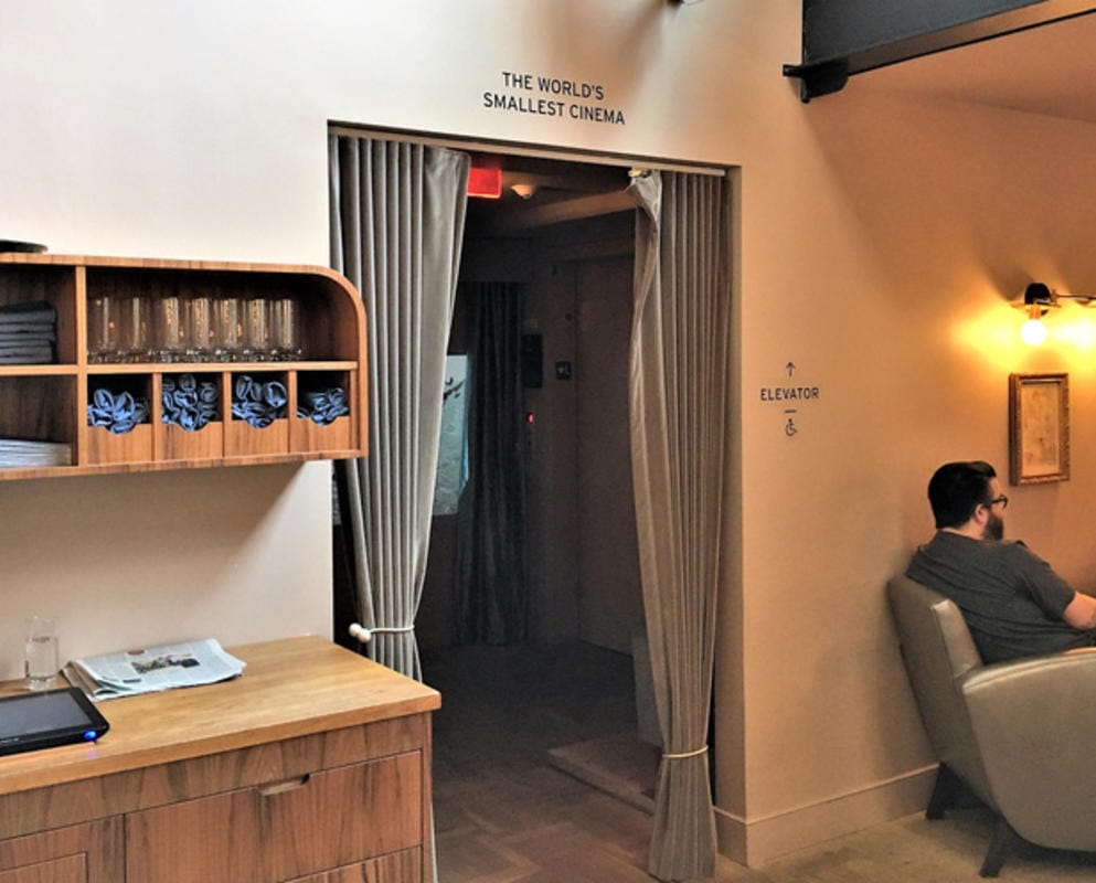 Peek Inside "The World's Smallest Cinema" at a Williamsburg Hotel ...