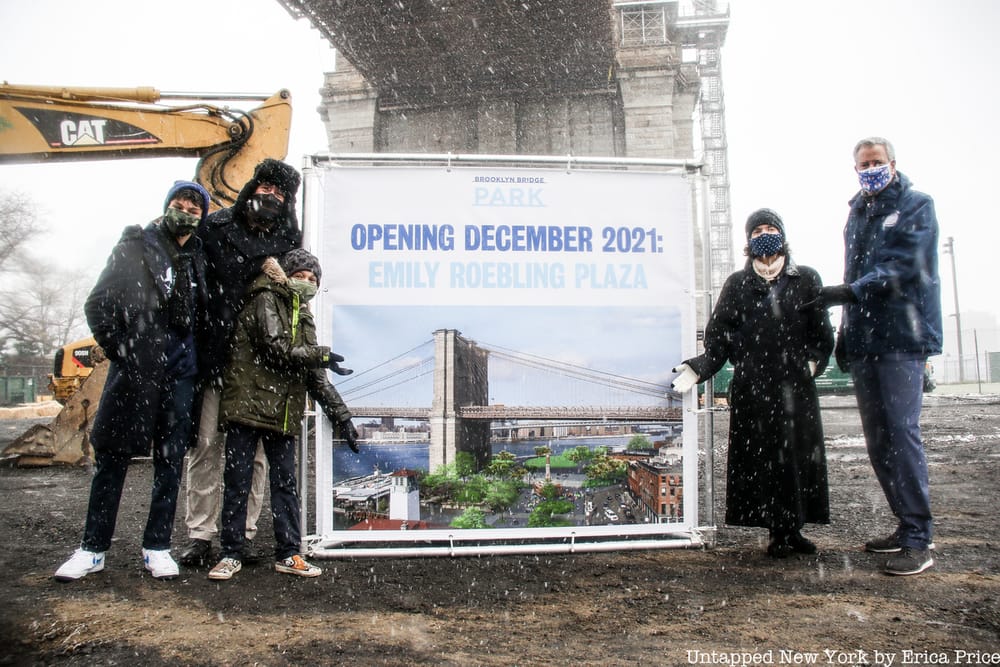 Emily Roebling Plaza Breaks Ground with Roebling Family in Attendance ...