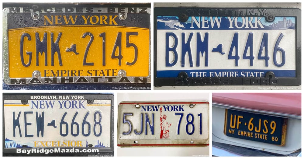 The History of the New York License Plate - Untapped New York