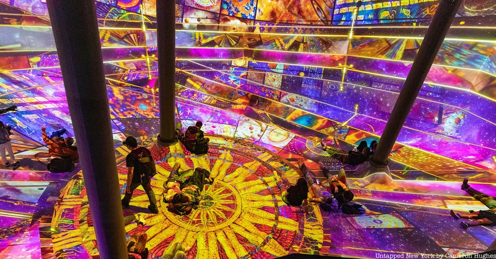 Out-of-This-World Photos from ARTECHOUSE NYC's Immersive Space Experience - Untapped New York