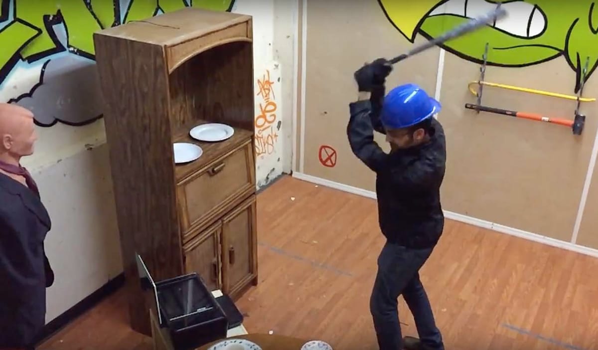 Destroy Stuff and Let Off Steam at the Wrecking Club, NYC's First ...