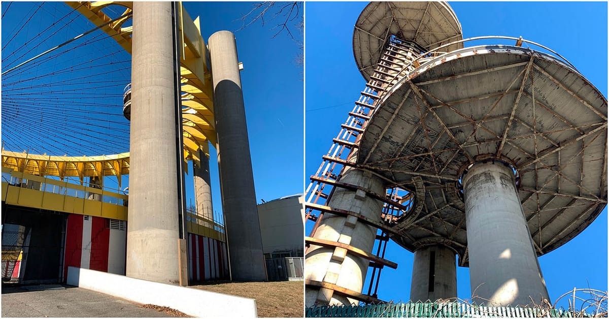 Photos Show New Restoration Work at the New York State Pavilion ...