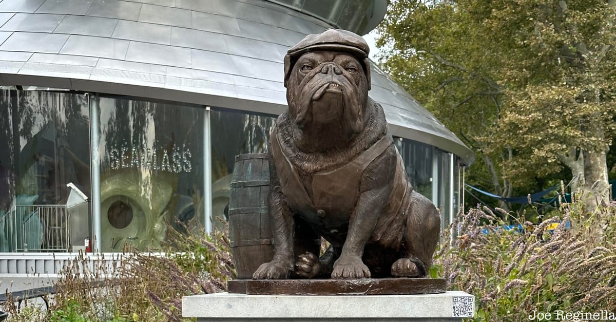 Monument to a Bulldog Bootlegger Pops Up in NYC - Untapped New York
