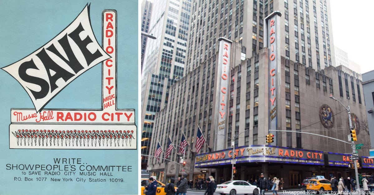 How a Dancer and Singer Helped Save Radio City from Demolition ...