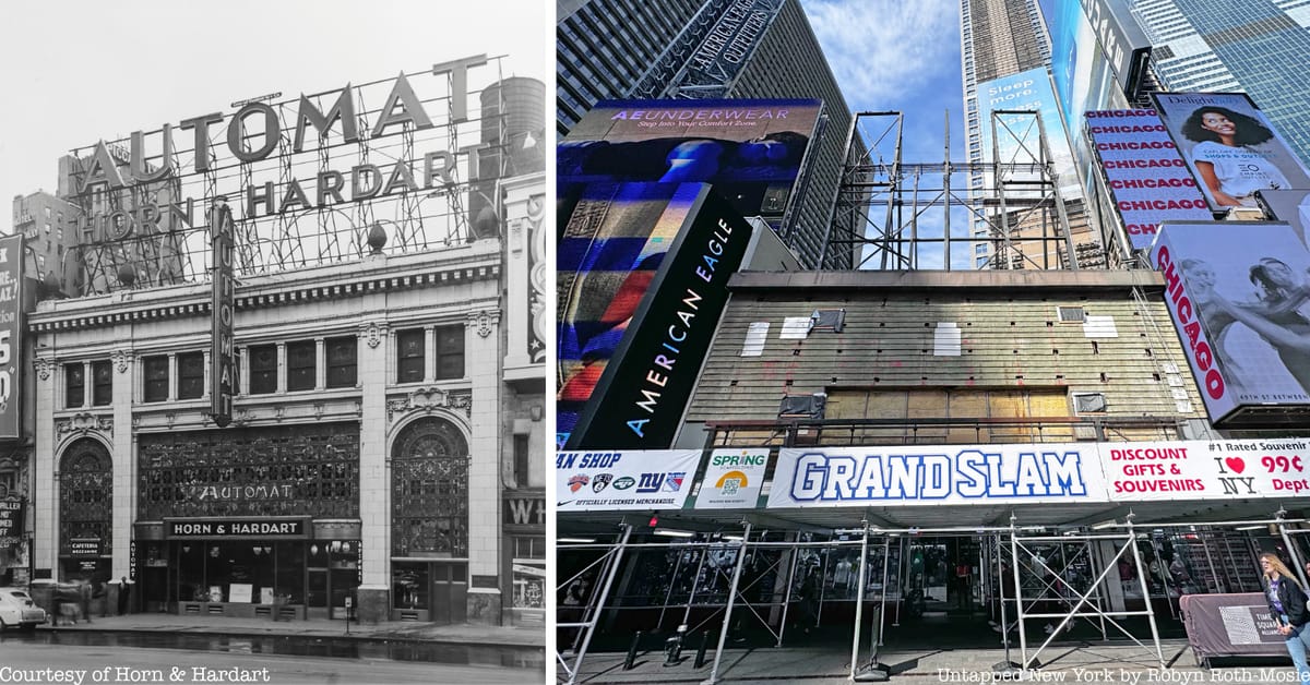 Remnants of NYC's First Automat Revealed in Times Square - Untapped New ...