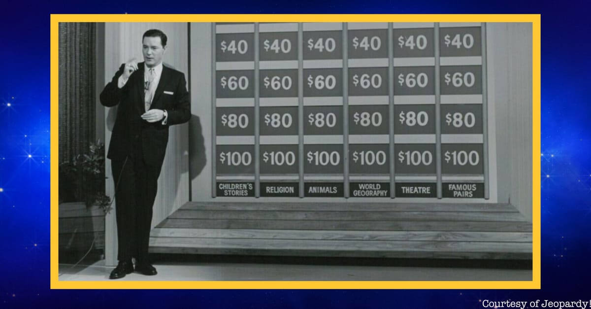 Jeopardy!'s First Episodes Were Shot in NYC 60 Years Ago - Untapped New ...