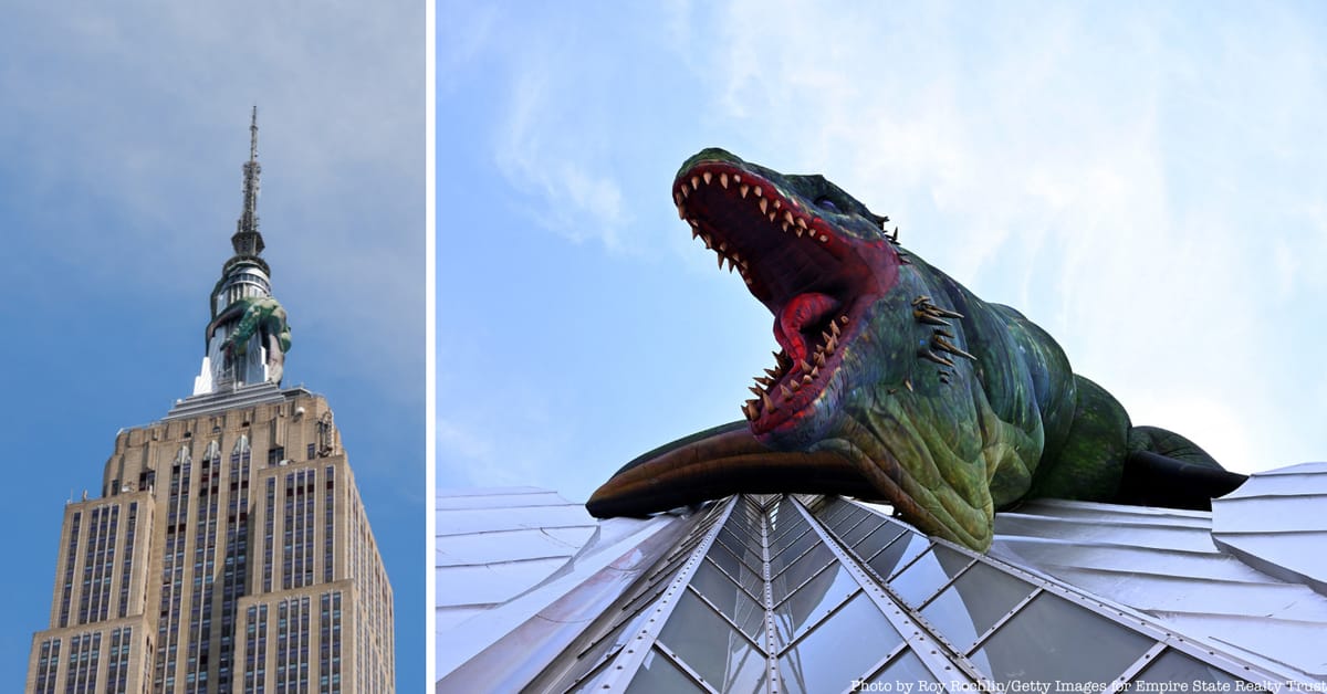 A Giant Inflatable Dragon and More Outrageous Empire State Building ...