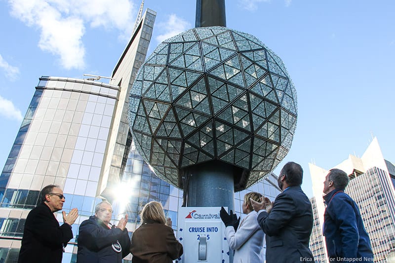 Inside Look at Times Square New Year's Eve Ball Drop Test 👀 🎉