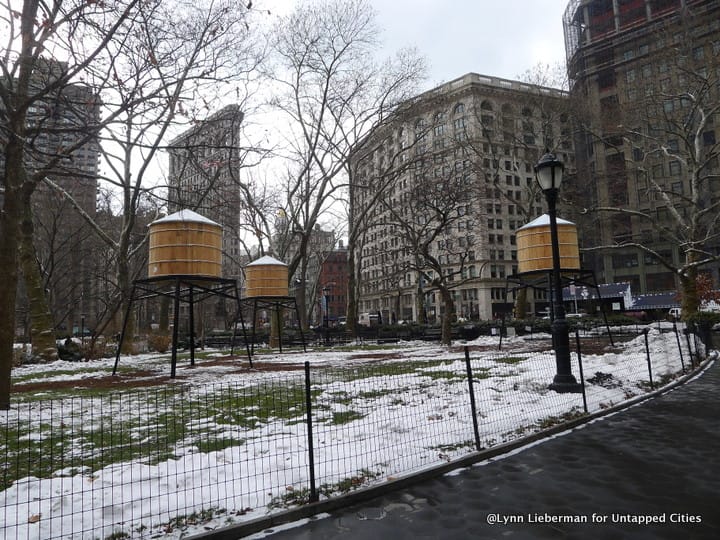 In Madison Square Park, a Water Tower Art Installation Symbolizes Hope ...