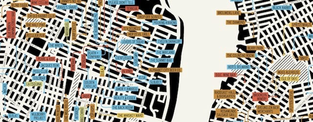 Fun Maps: The Distinguished Drinkeries of NYC - Untapped New York