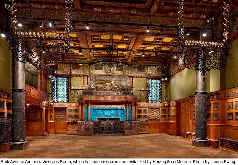 Inside the Newly Restored Veterans Room in NYC's Park Avenue Armory ...