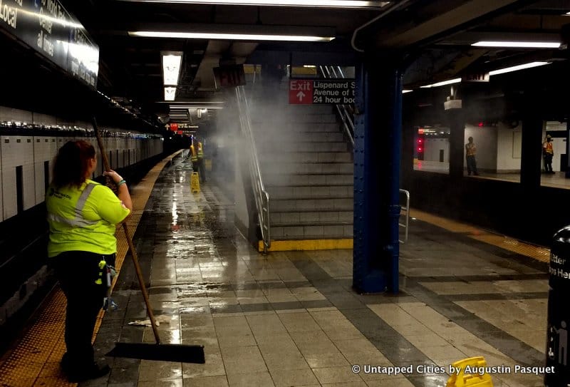 Cities 101: How Do NYC Subway Stations Get Cleaned? Powerwashing ...