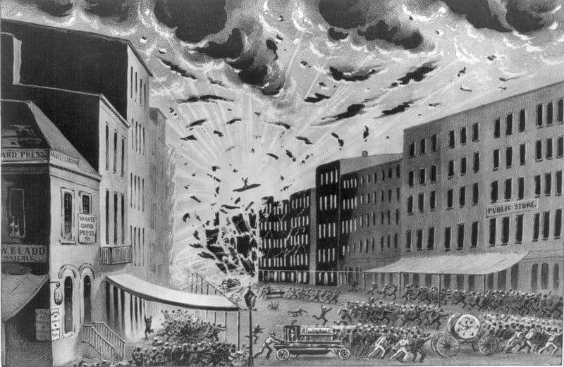 This Week in New York City History: The Great Fire of 1845 Devastates ...