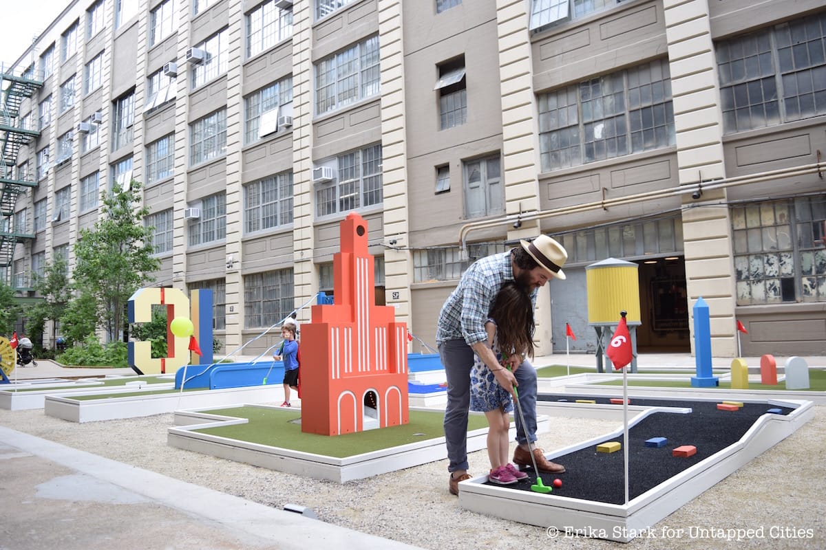 Mini Golf at NYC's Industry City With Mini Brooklyn Landmark Replicas ...