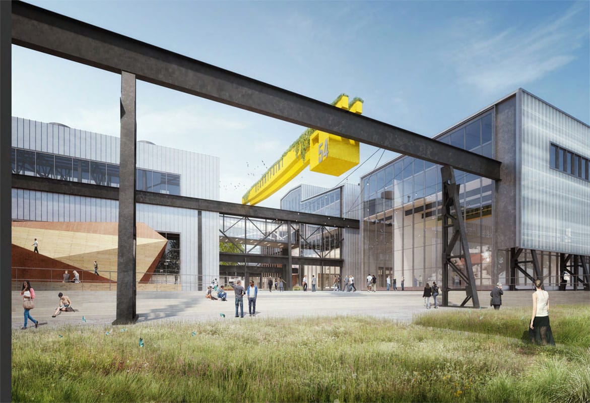 Latest Renderings for Kearny Point, New Jersey's Former Shipyard Being ...