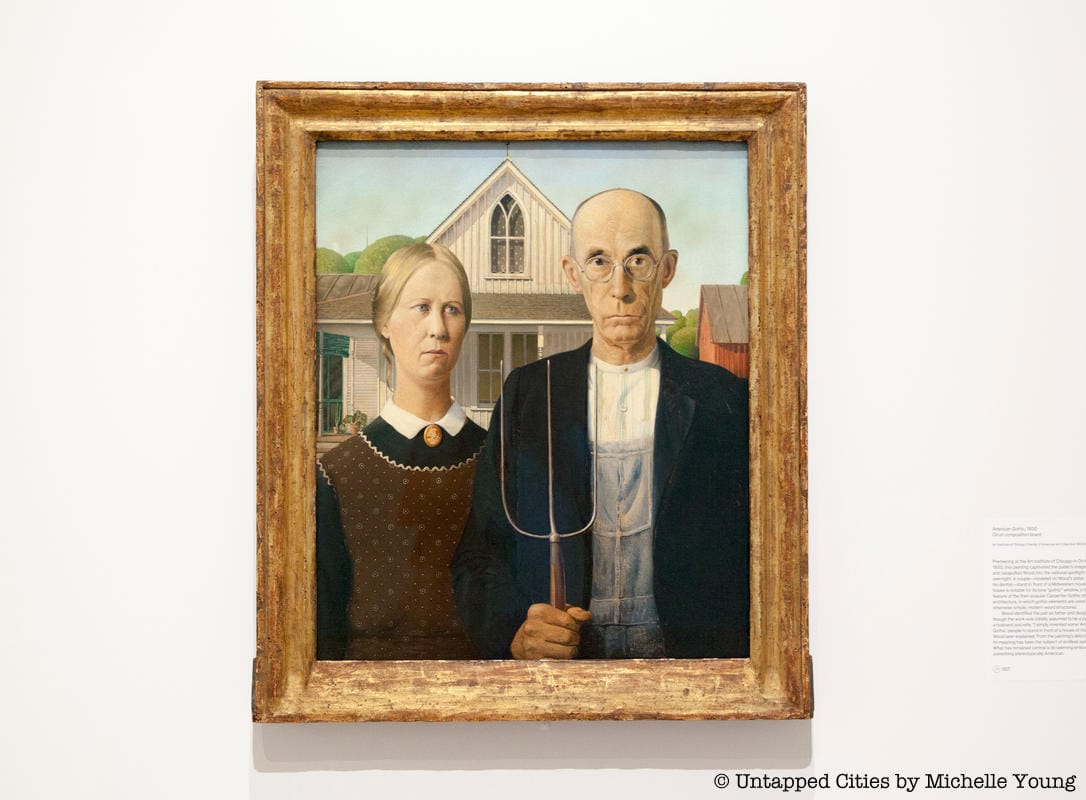 American Gothic, Iconic Grant Wood Masterpiece on Exhibit at Whitney ...