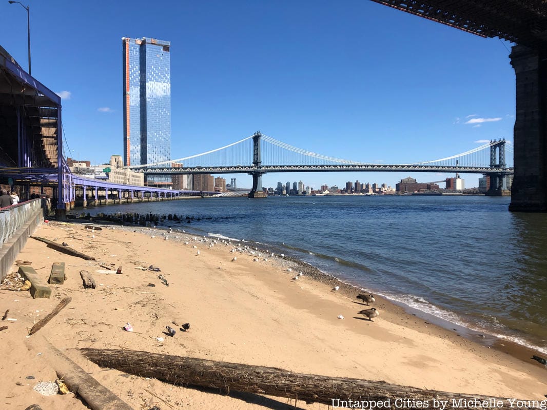 Off-Limits Brooklyn Bridge Beach Grants Public Access for One Day Only ...