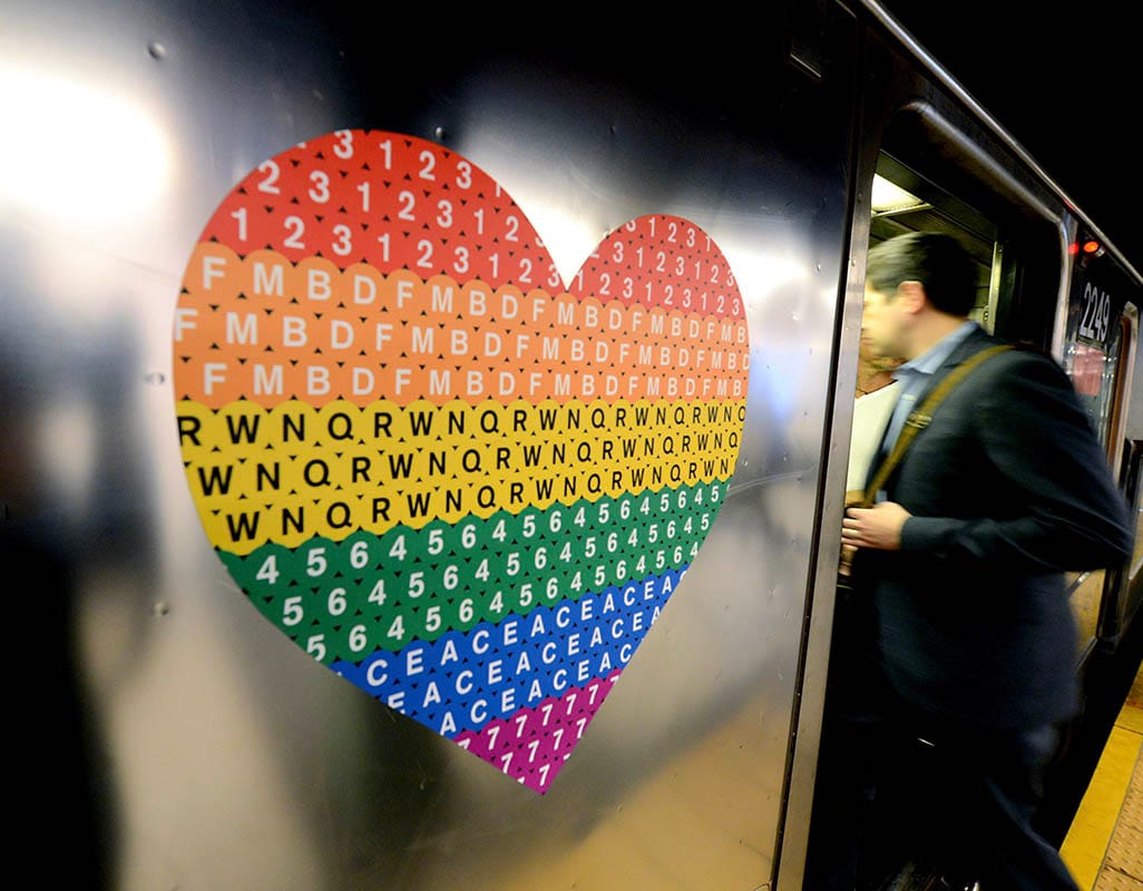 MTA Celebrates Pride in NYC with New Logo on Subway Trains and Pride ...