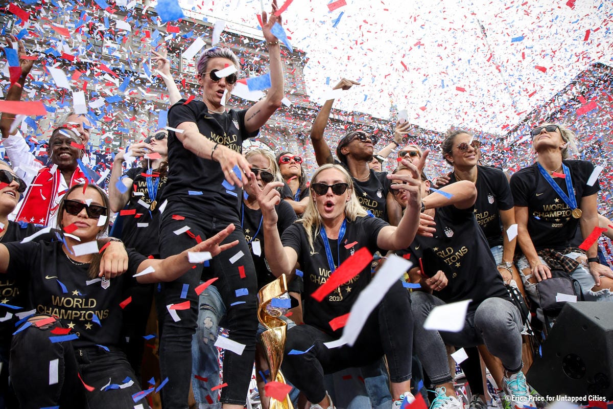 See the History of Ticker-Tape Parades Beneath Your Feet on Broadway's ...