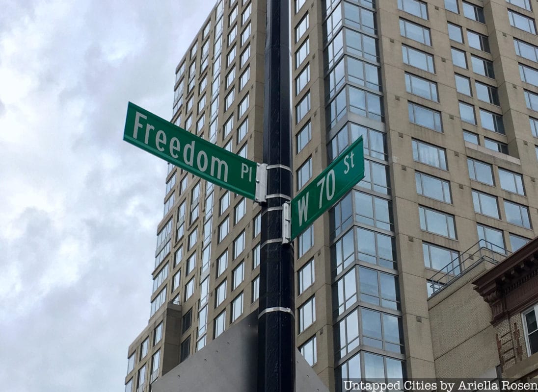 Behind Trump Place, Three Civil Rights Heroes Are Honored on Freedom ...