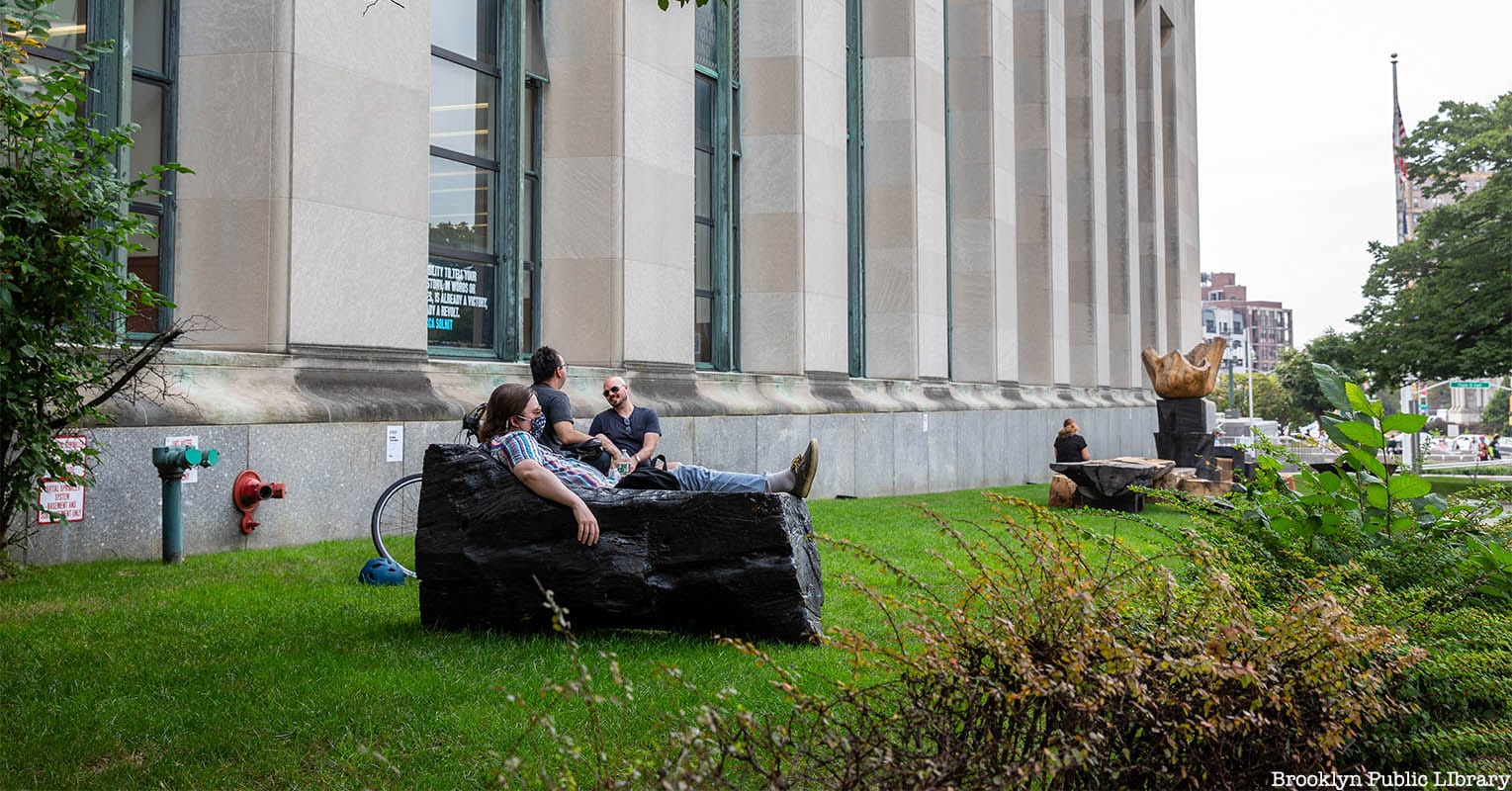 Outdoor Reading Rooms Delight at Brooklyn Public Library - Untapped New ...