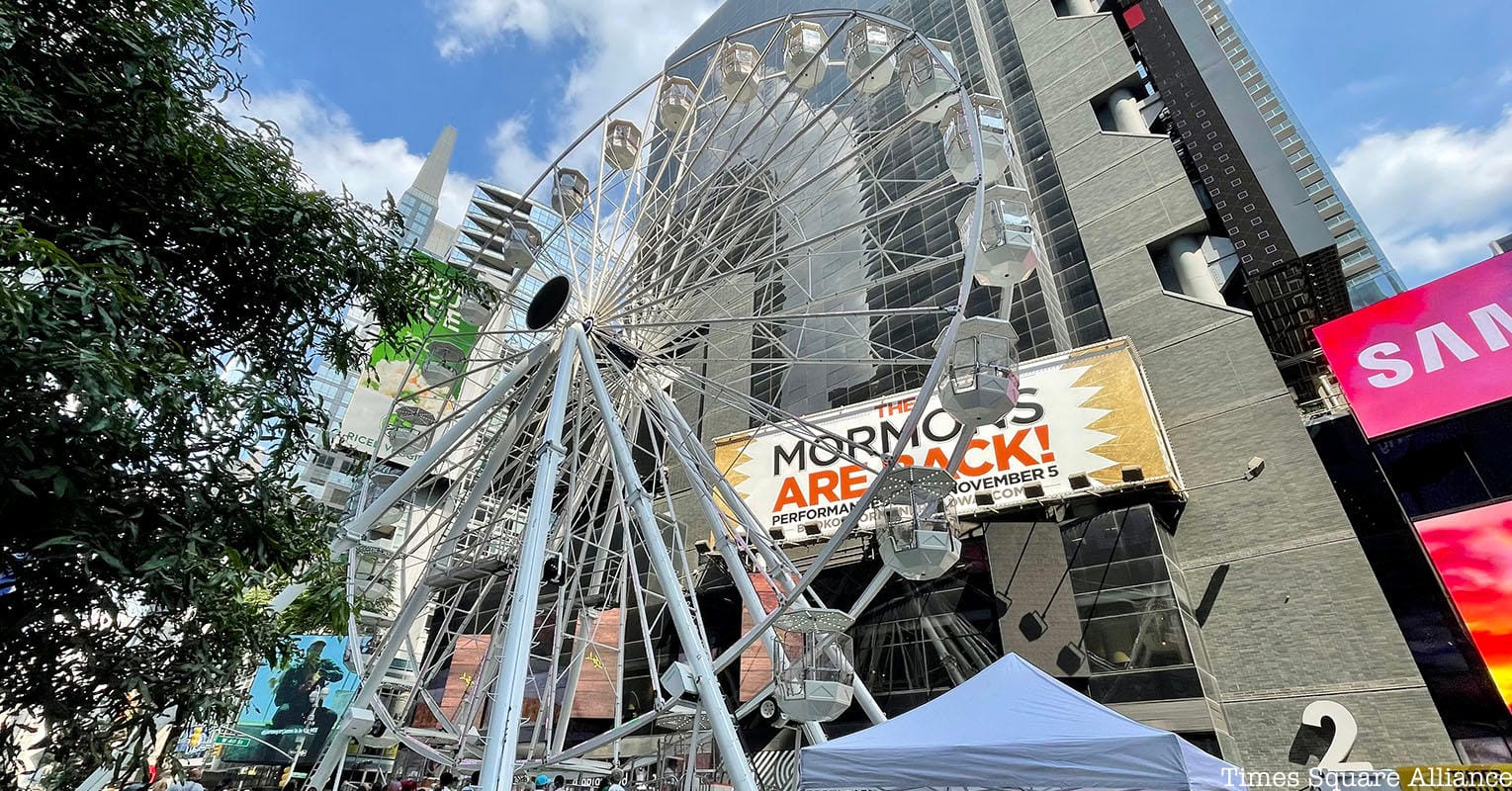 Photos: Times Square Ferris Wheel Pops Up for a Limited Time - Untapped ...
