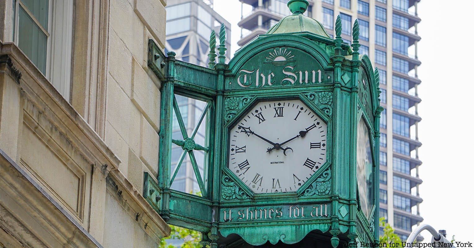 The Lost History of the New York Sun Clock and Thermometer - Untapped ...