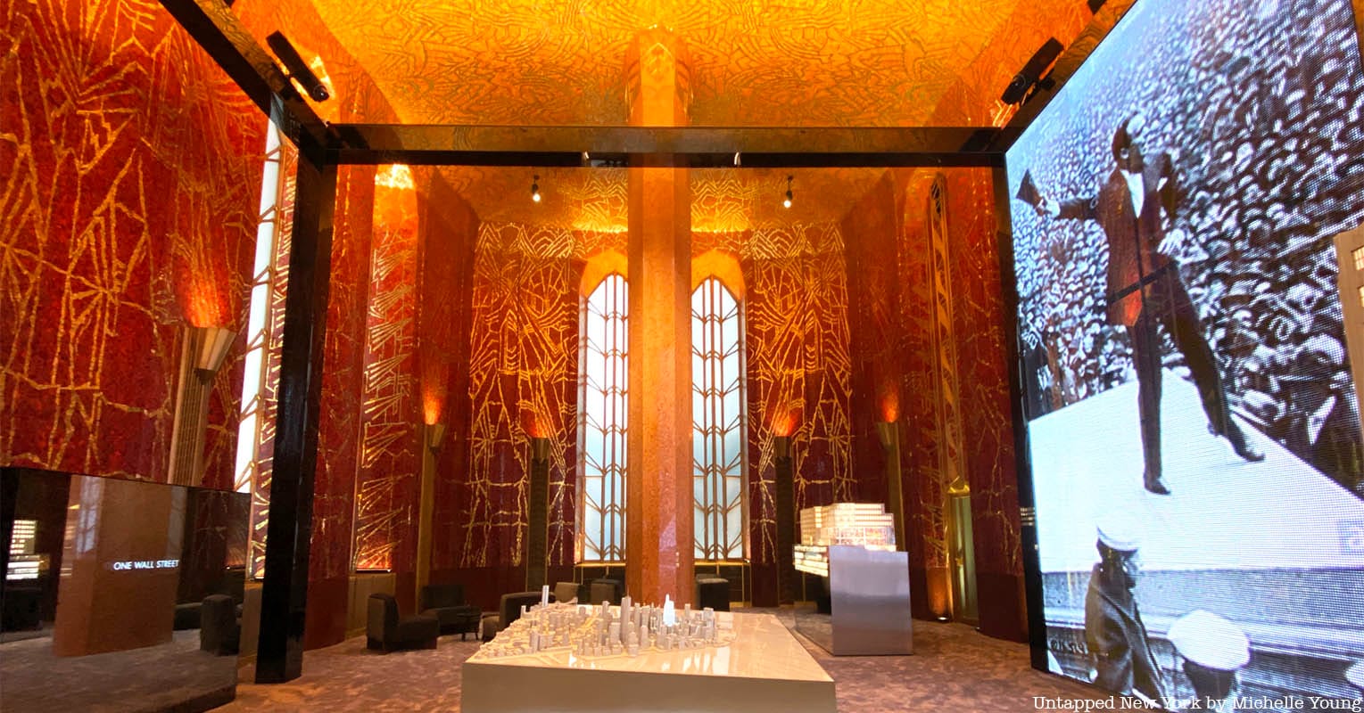 Inside the Dazzling "Red Room" at One Wall Street - Untapped New York