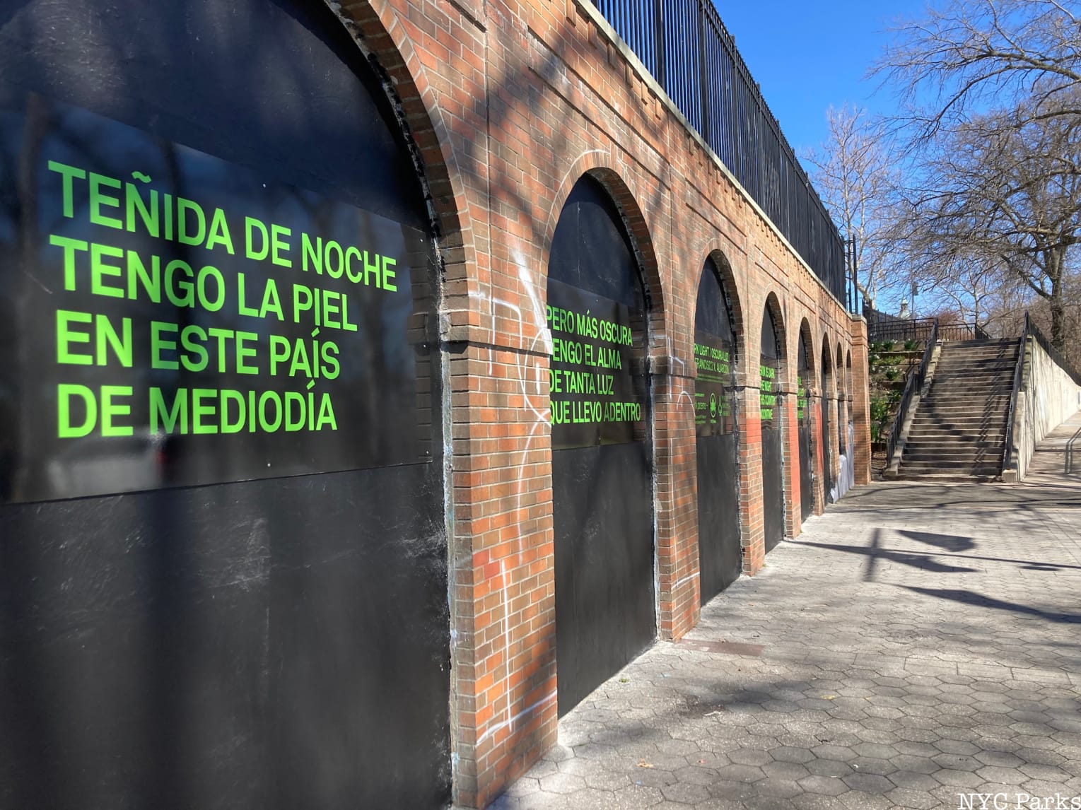 "Park Poems" Unveiled in All 5 NYC Boroughs - Untapped New York