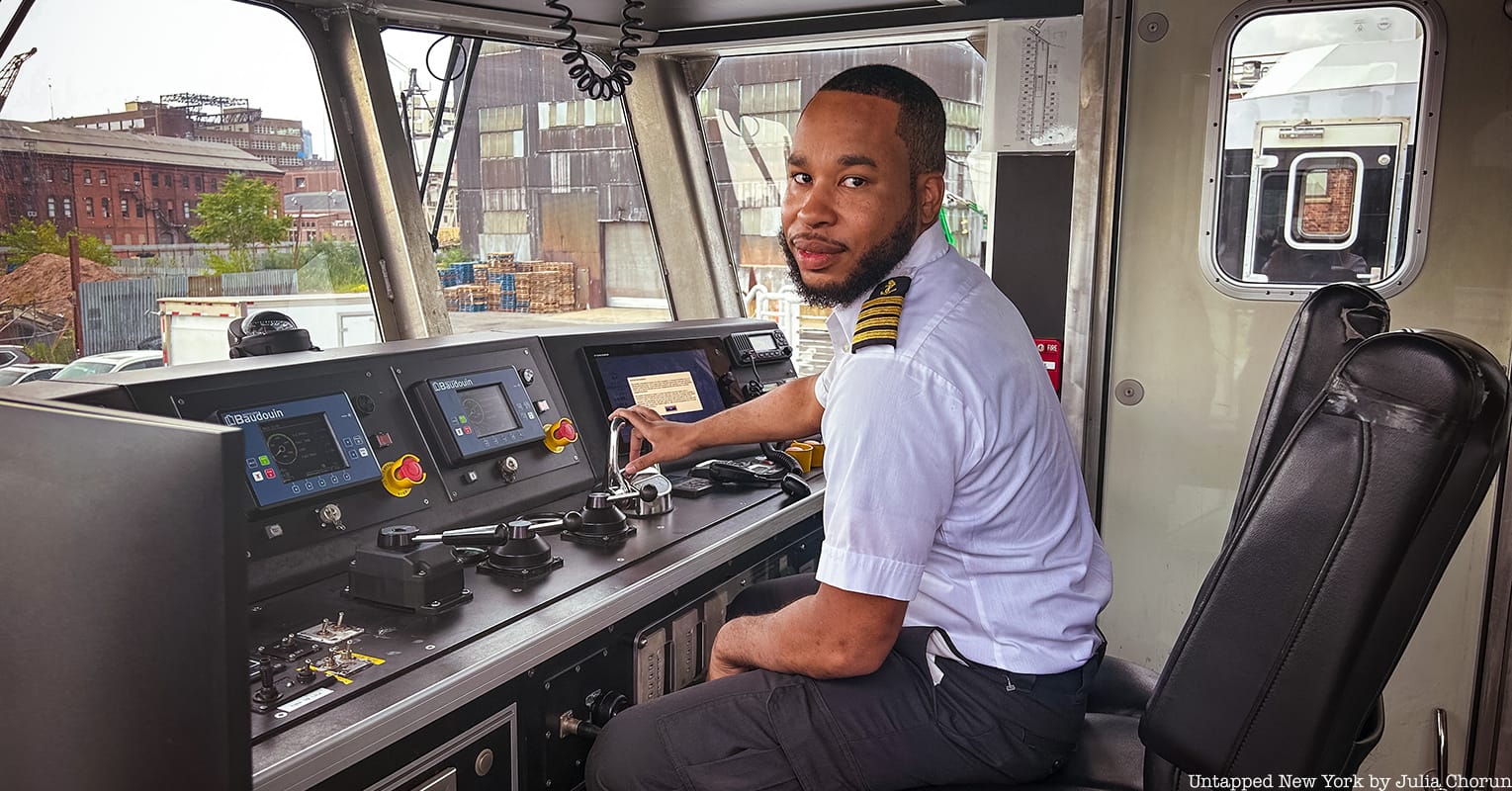 NYC Makers: Q&A with NYC Ferry Captain Naquan Sanders - Untapped New York