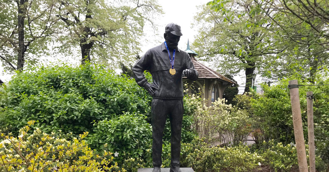 For the NYC Marathon, Fred Lebow Statue in Central Park Moves Once a ...