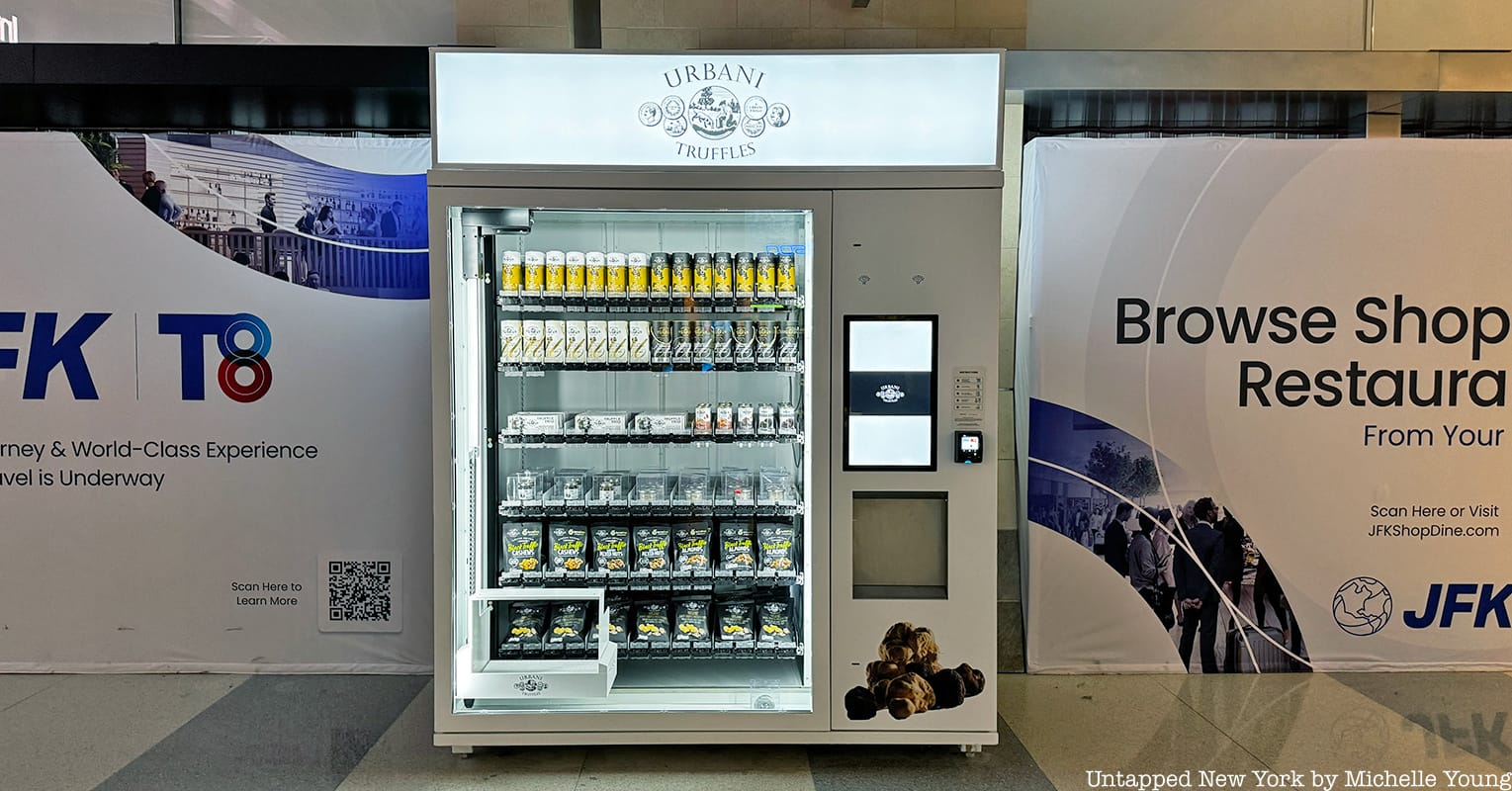 There's a Truffle Vending Machine at JFK Airport - Untapped New York
