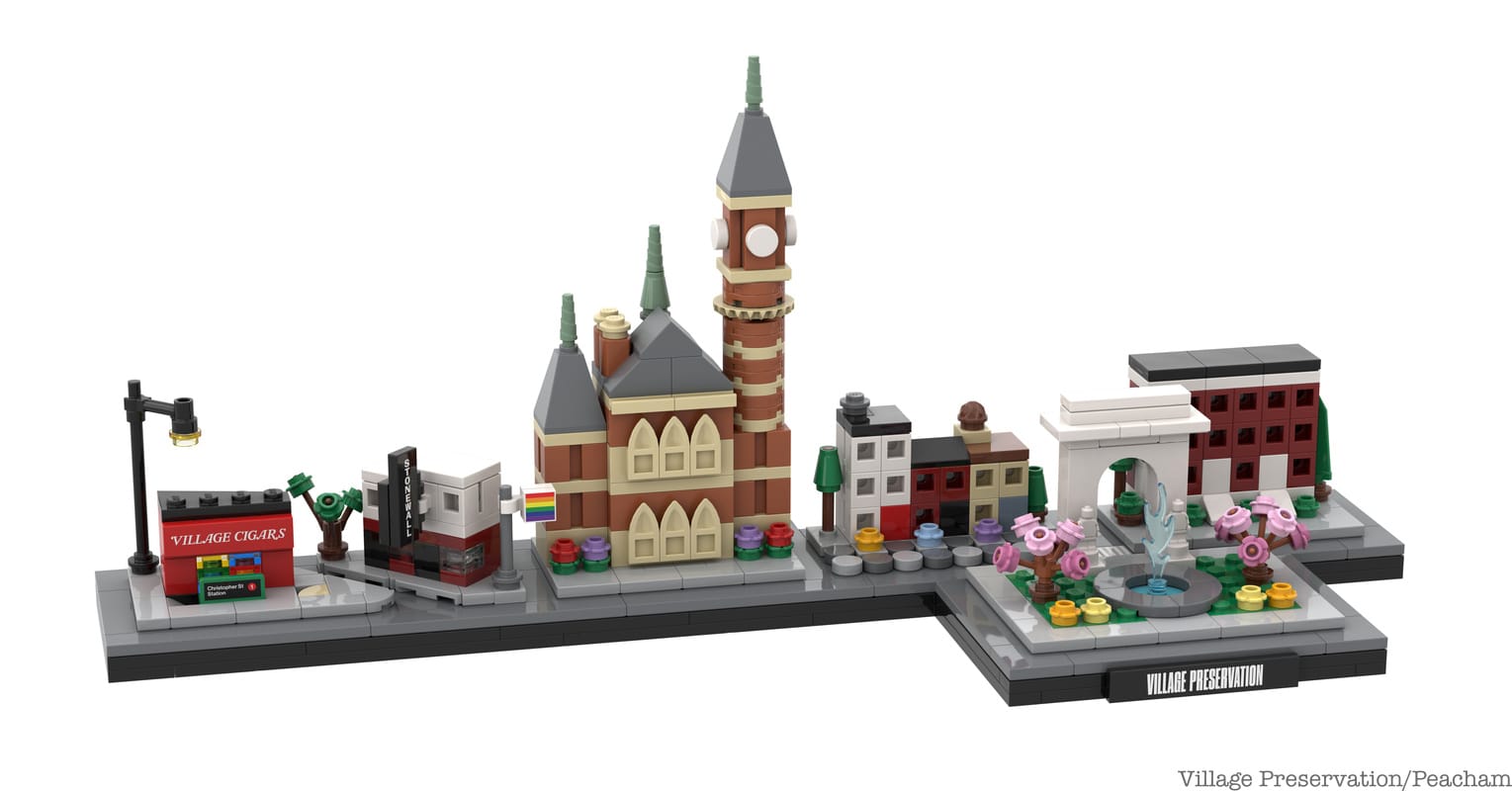 Build LEGO® Versions of Greenwich Village Landmarks with a Limited ...
