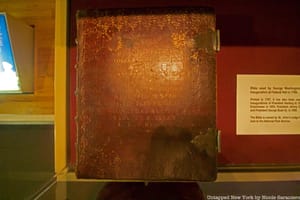 George Washington's Inaugural Bible is in Federal Hall - Untapped New York