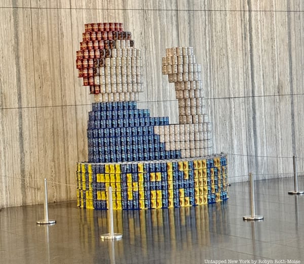 Giant Sculptures Made of Canned Food Take Over Brookfield Place in NYC