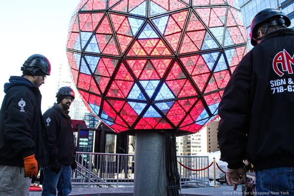 Inside Look at Times Square New Year's Eve Ball Drop Test 👀 🎉