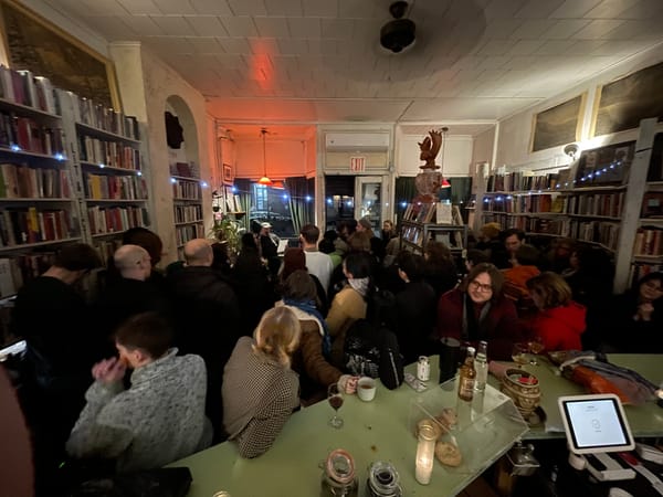 10 Cozy Bookstore Bars in NYC