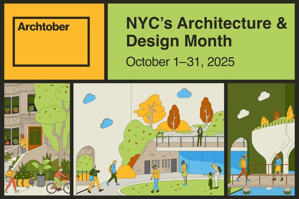 Countdown to Archtober 2025 in NYC