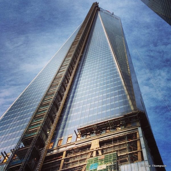 Daily What?! The Exterior Construction Elevator at 1 WTC Has a See ...