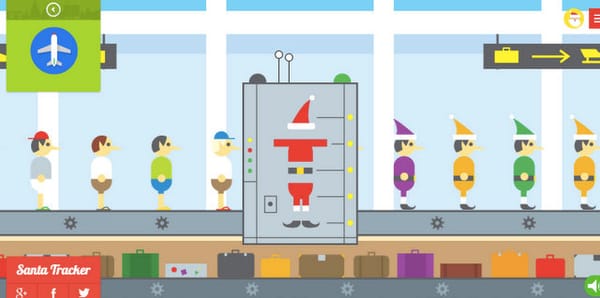 Fun Maps: Follow Santa's Path Around the World with Google's Santa ...