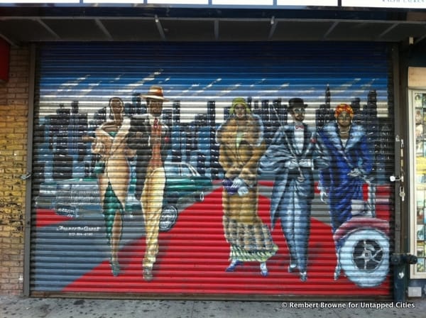Art on the Gates of 125th Street in Harlem by Franco the Great ...