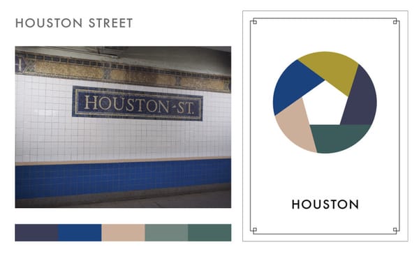 For Transit Aficionados, Color Palettes Inspired by NYC Subway from ...